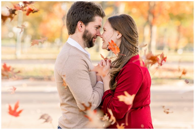 Alexandra + Quentin’s Fall Engagement Shoot | tonyalynnstudios.com